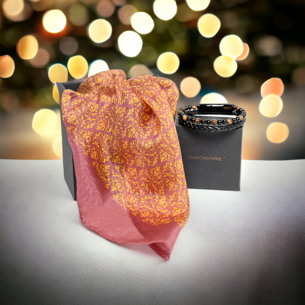 Chokore Special 2-in-1 Gift Set for Him & Her (Women’s Stole & Men’s H