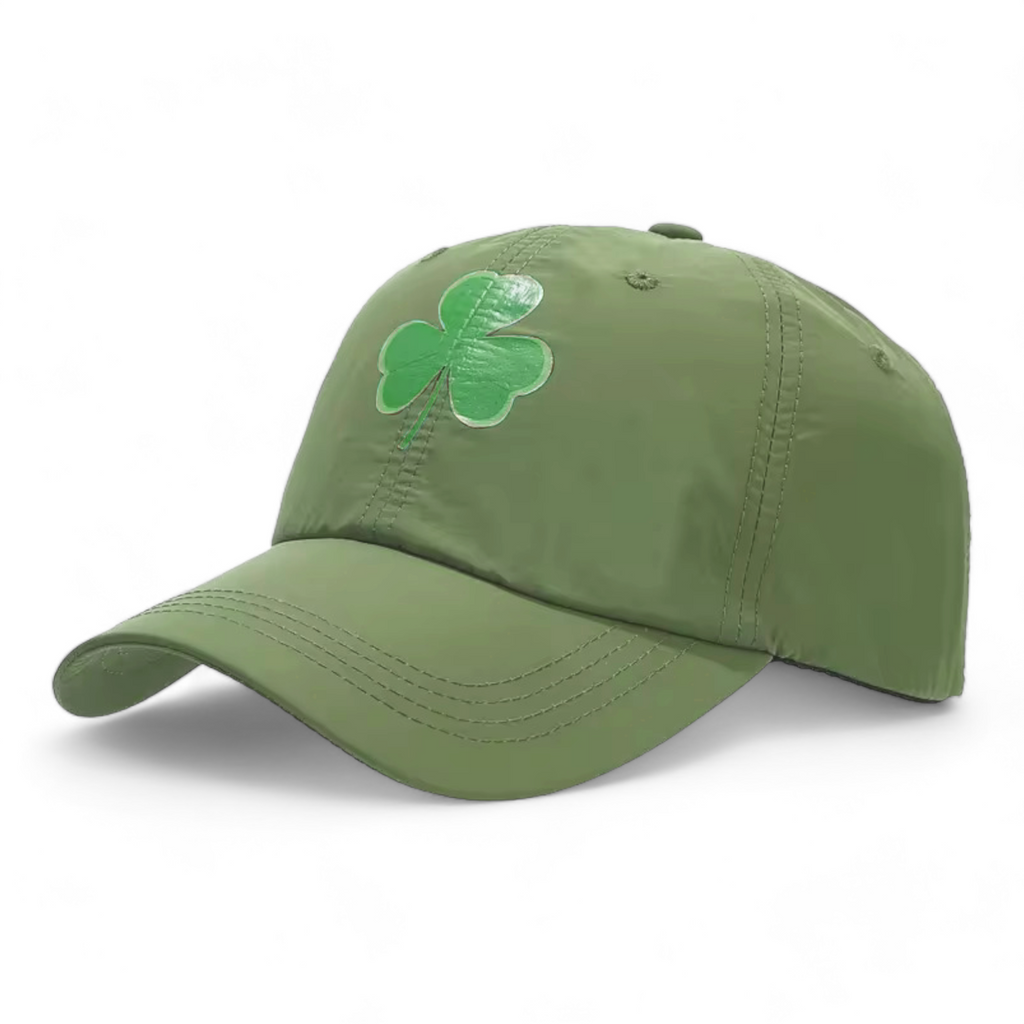 Chokore Three-Leaf Clover Baseball Cap (Army Green)